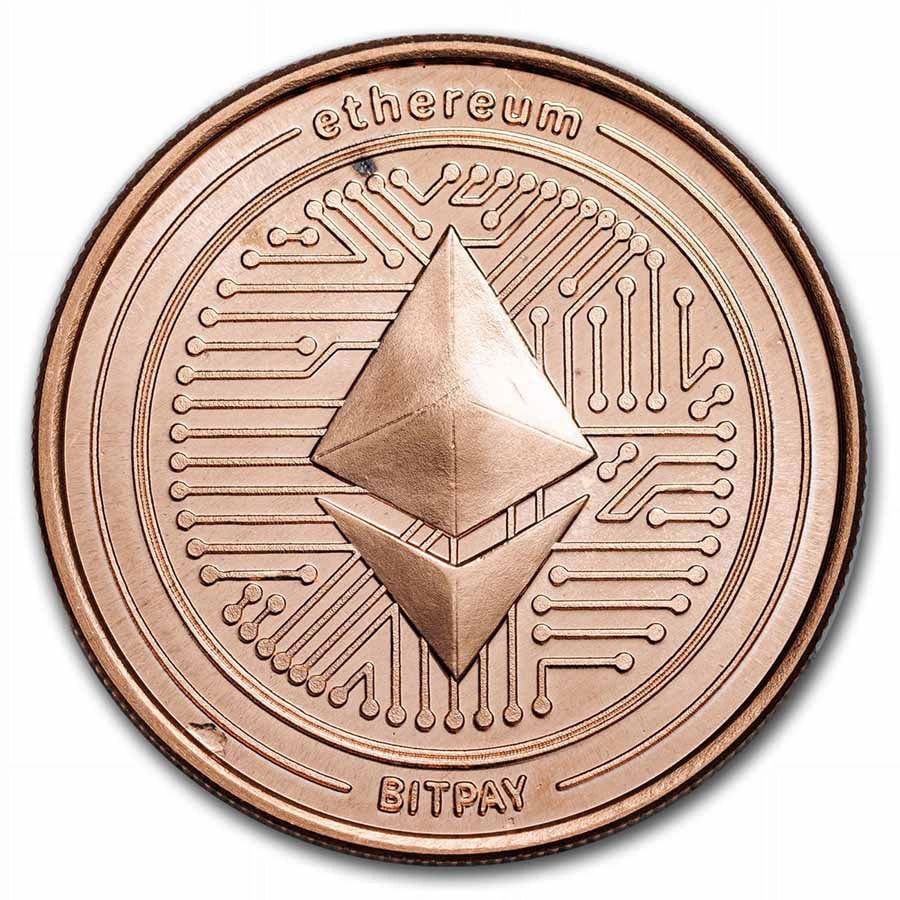 1 oz Copper Round - Ethereum - Walmart.com