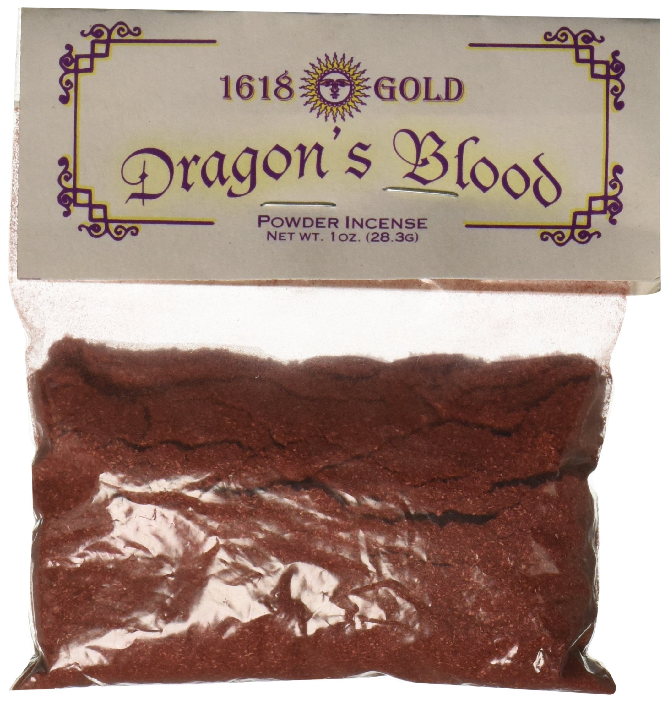 1 oz Dragons Blood Powder Incense 1618 gold - Walmart.com