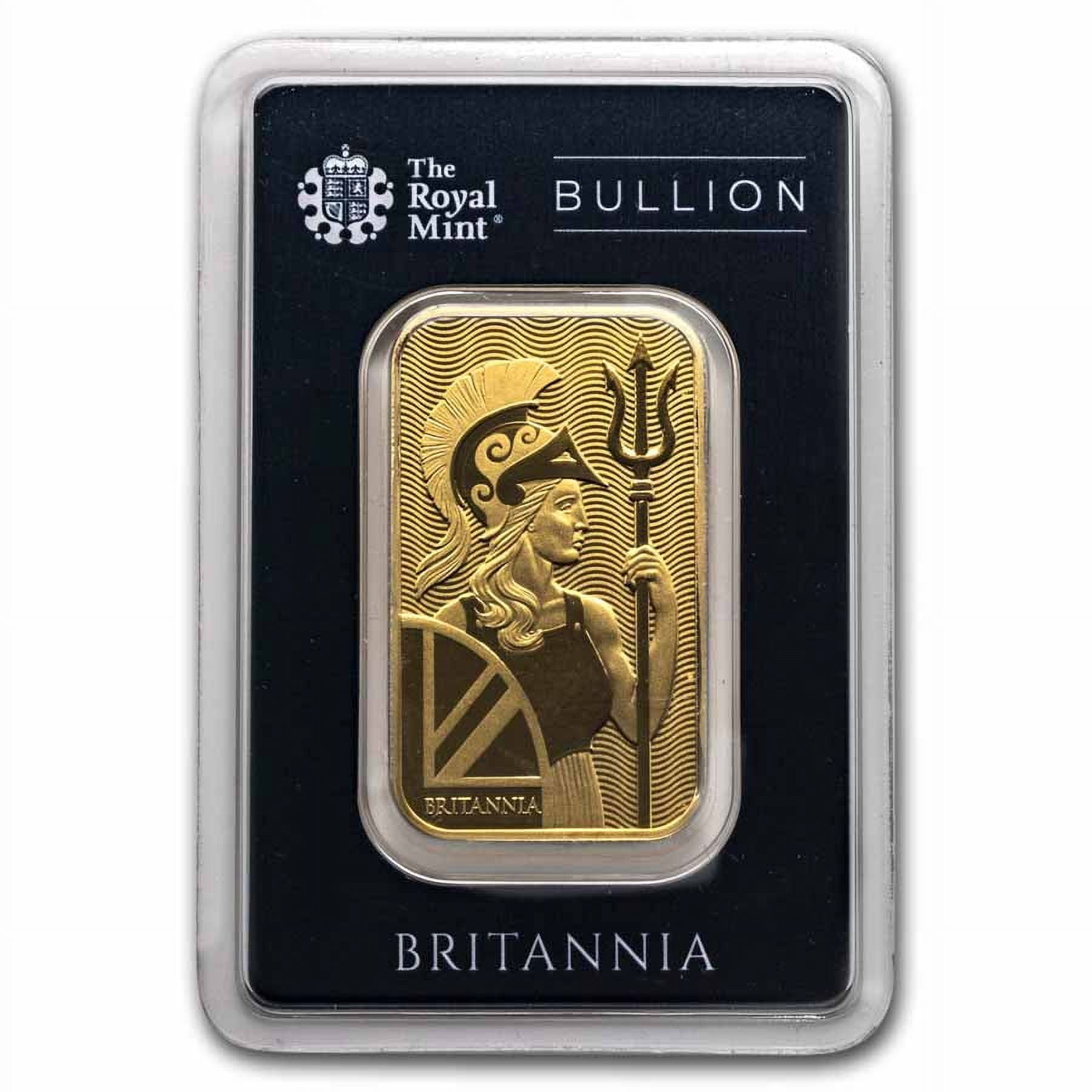 1 oz Gold Bar - The Royal Mint Britannia (In Assay) - Walmart.com