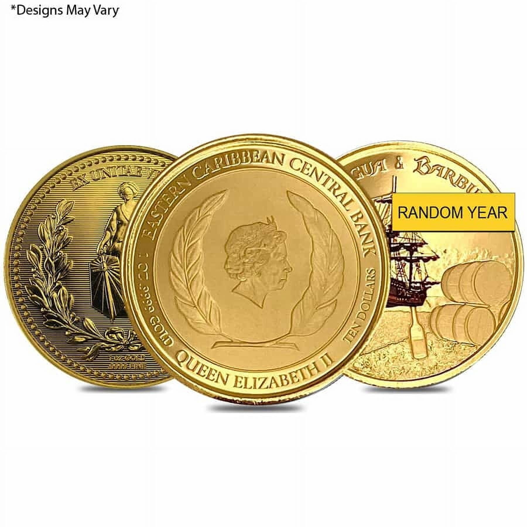 1 oz Gold Coin Random Mint .999+ Fine BU/PF - Walmart.com