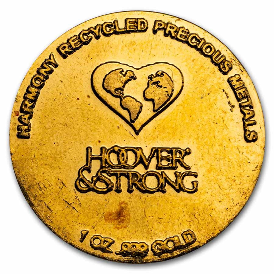 1 oz Gold Round - Hoover & Strong (Harmony Precious Metals) - Walmart.com