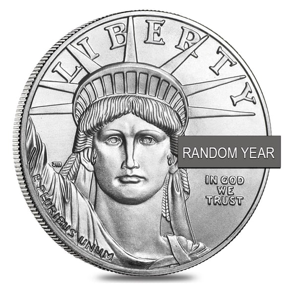 1 oz Platinum American Eagle (Random Year) - Walmart.com