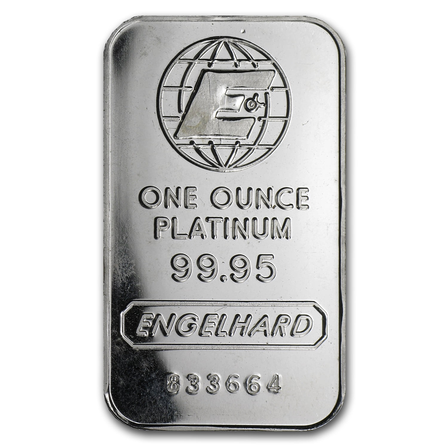 1 oz Platinum Bar - Engelhard - Walmart.com
