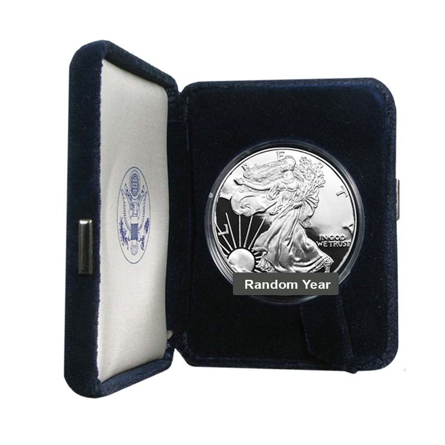 2016-W 1 oz Proof American Silver Eagle (w/Box & COA) - Walmart.com