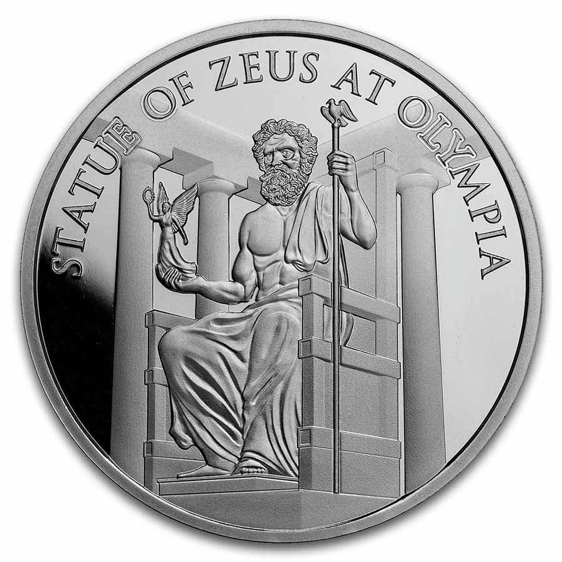 1 oz Silver - 7 Wonders of the World: Statue of Zeus at Olympia ...
