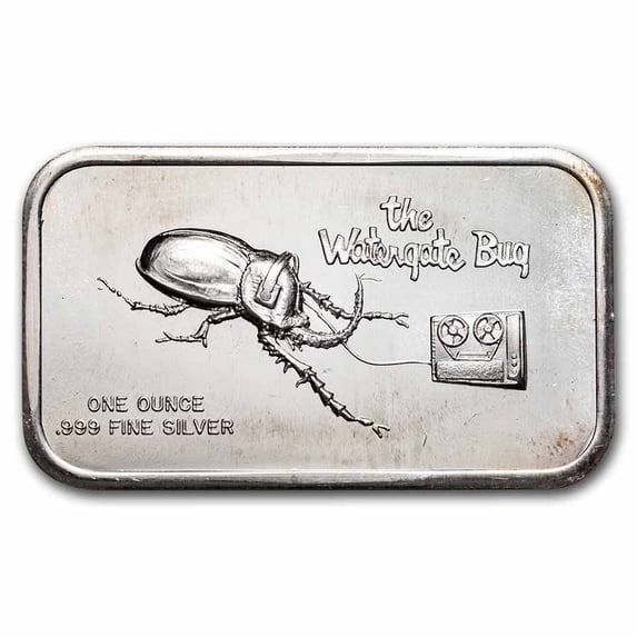 1 oz Silver Art Bar - Colonial Mint (Random Motif) - Walmart.com