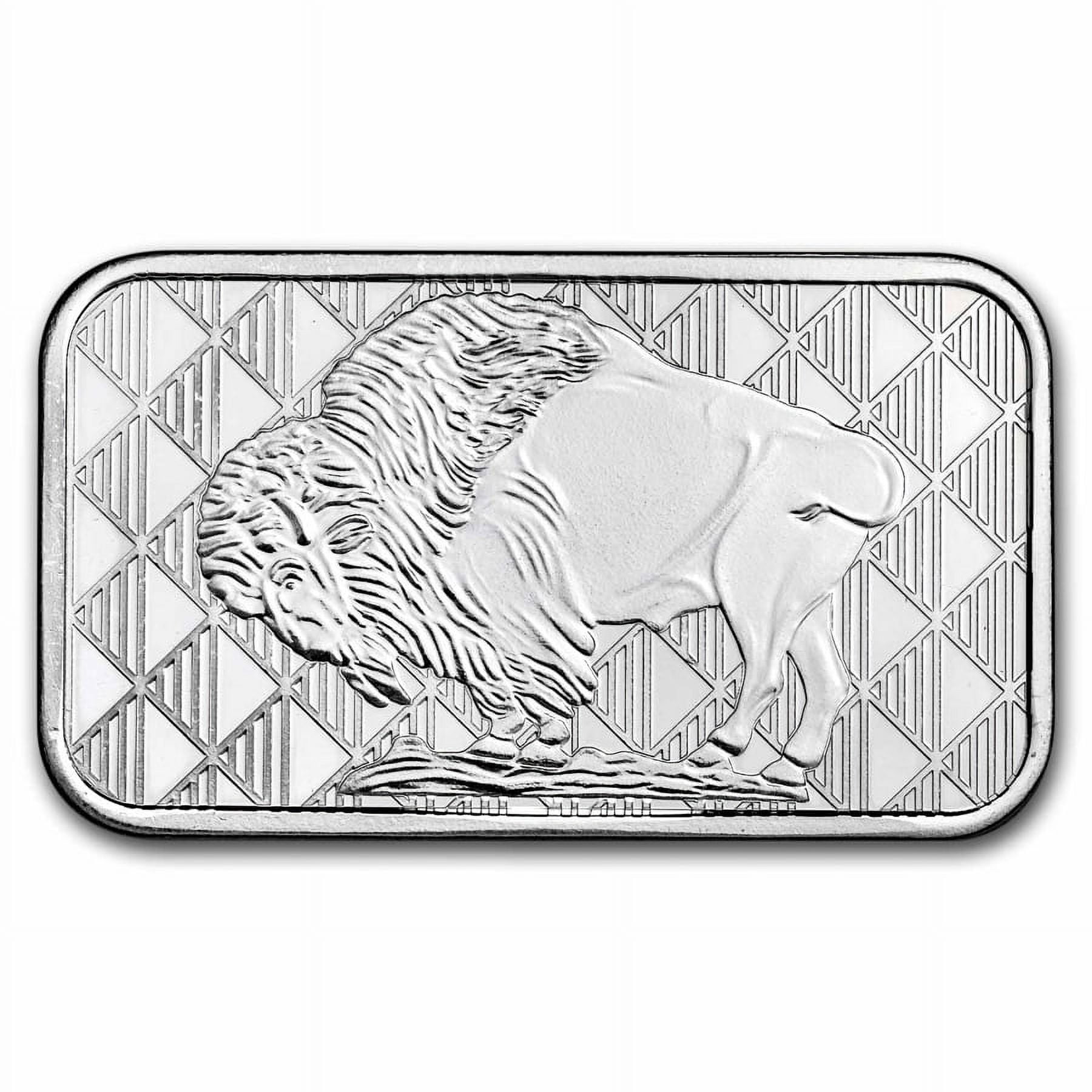 Buffalo 1 oz Pure Silver Bullion Bar - Investment Grade .999 Fine ...