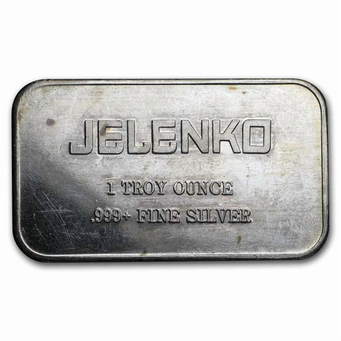 1 oz Silver Bar - Jelenko Dental - Walmart.com
