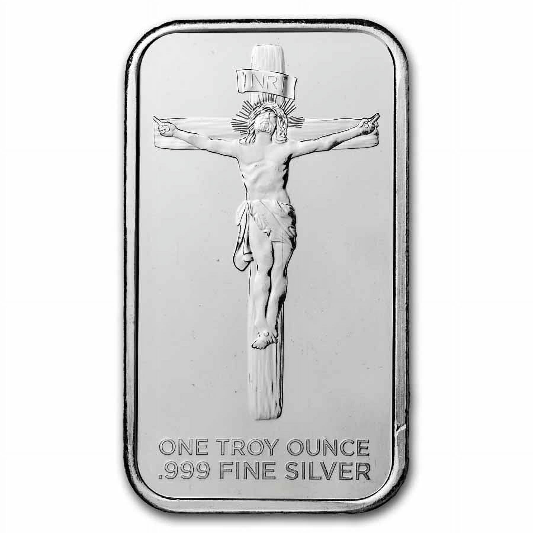 9Fine Mint 1 oz Silver Bar with Artistic Design - .999 Silver - Walmart.com