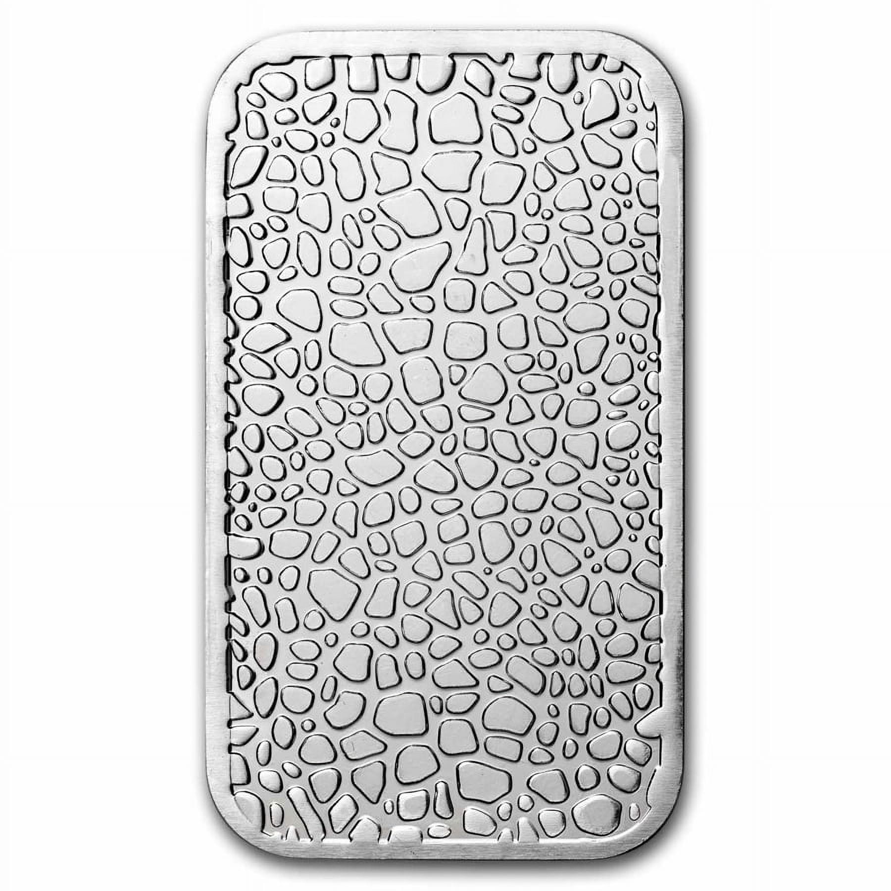 Pioneer Metals 1 oz Pure Silver Bullion Bar - .999 Fine Silver Per ...