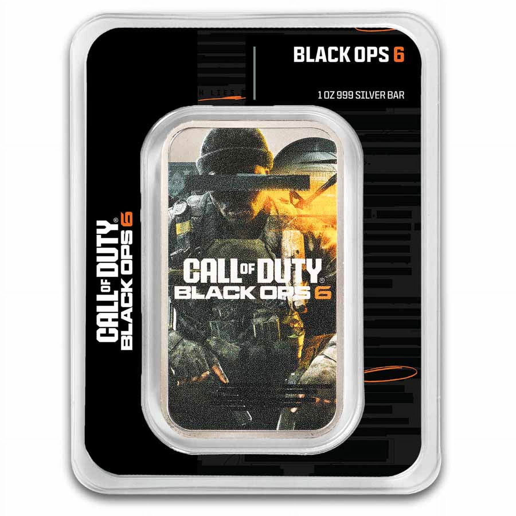 1 oz Silver Call of Duty™ Black Ops 6™ Colorized Bar in TEP - Walmart.com