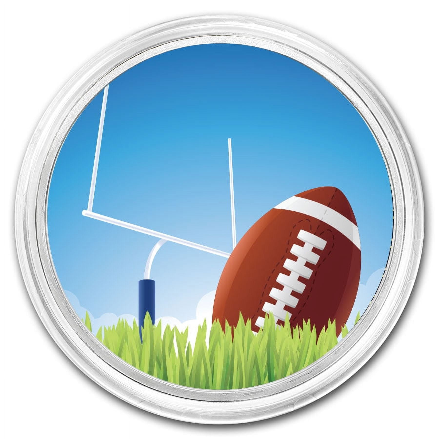 1 oz Silver Colorized Round - APMEX (Football) - Walmart.com