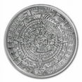 1 Ounce Silver Round - Aztec Calendar Design with .999 Silver Content ...