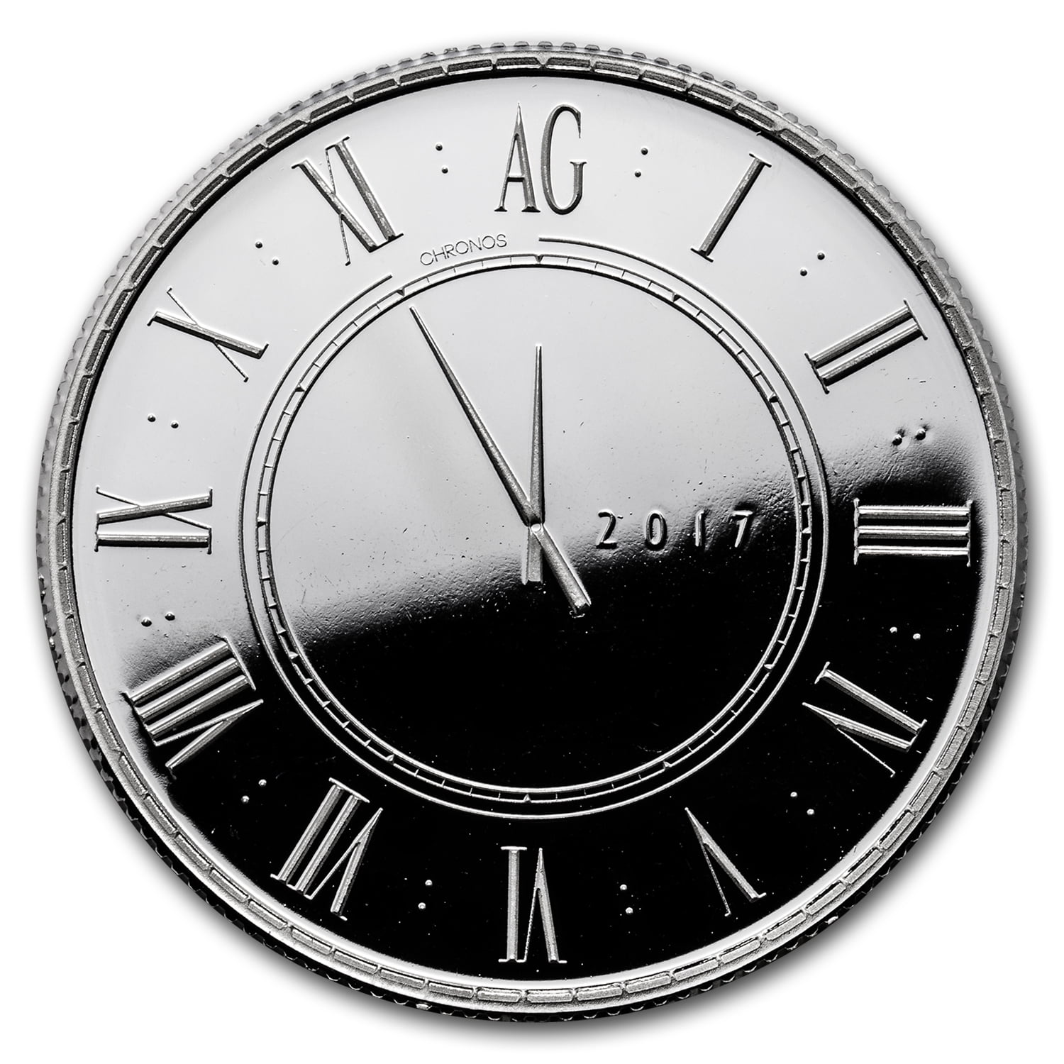 1 oz Silver Round - Chronos 2017 (Proof-Like) - Walmart.com