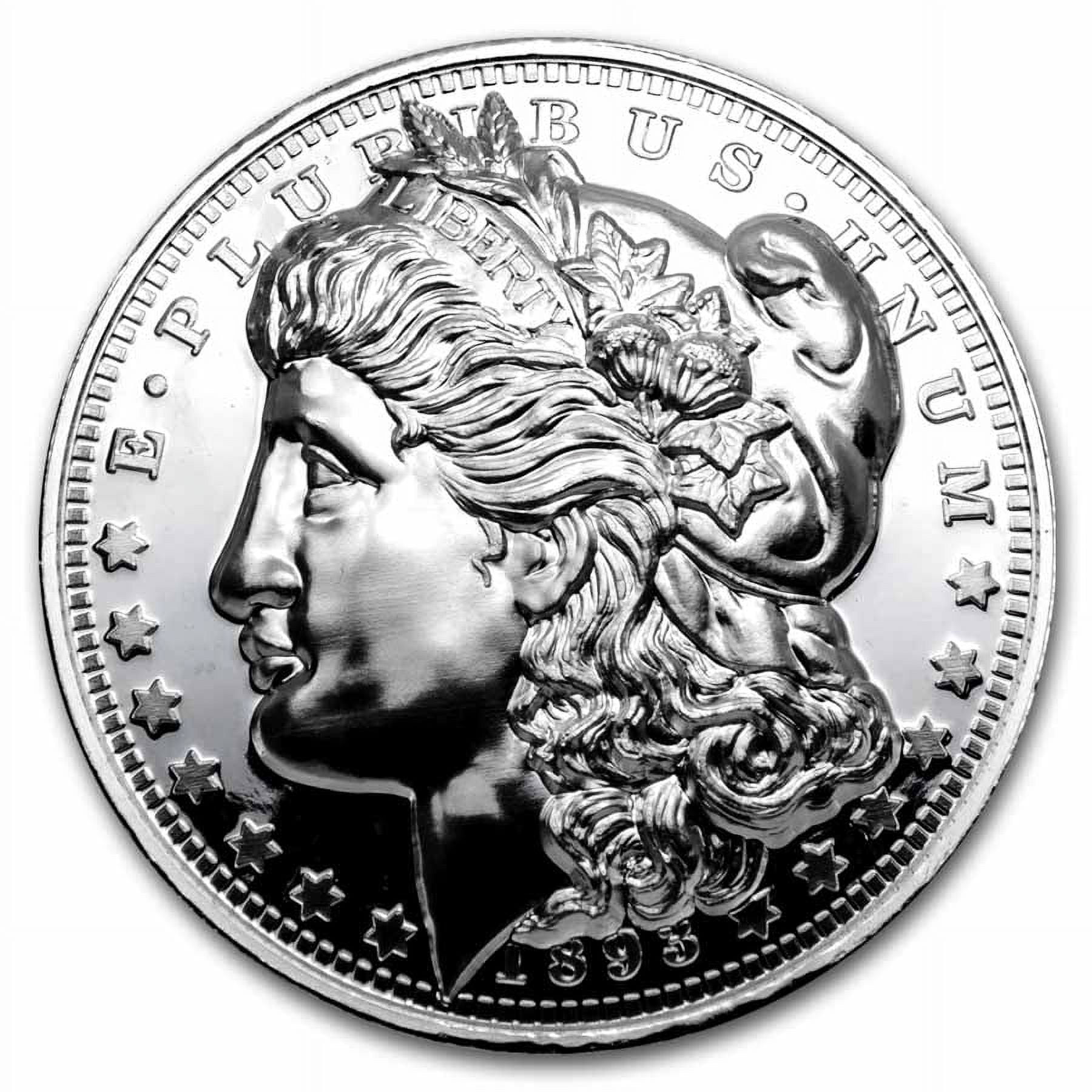 1 oz Silver Round - Domed Ultra High Relief Morgan Dollar - Walmart.com