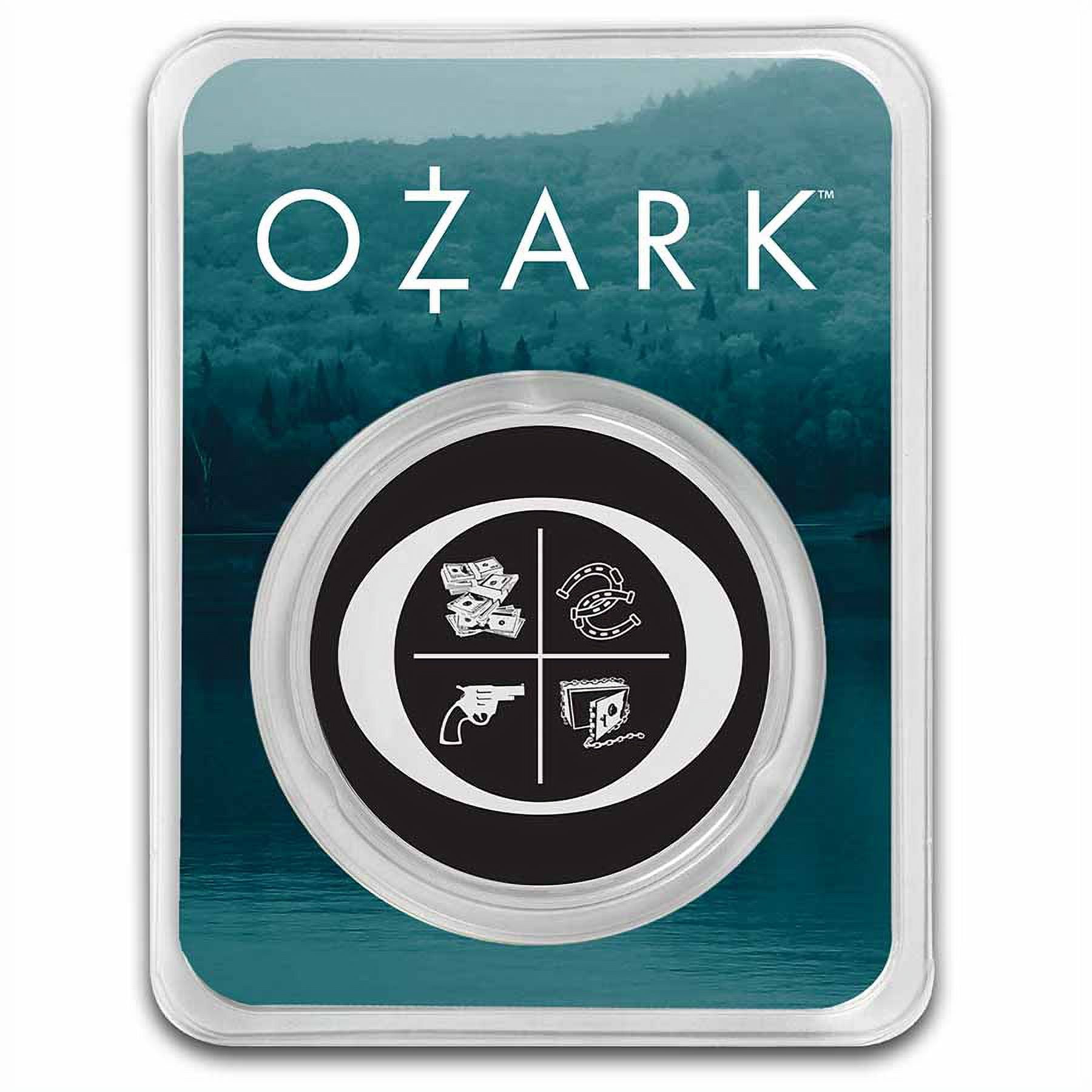 1 oz Silver Round - Ozark Colorized w/ TEP - Walmart.com