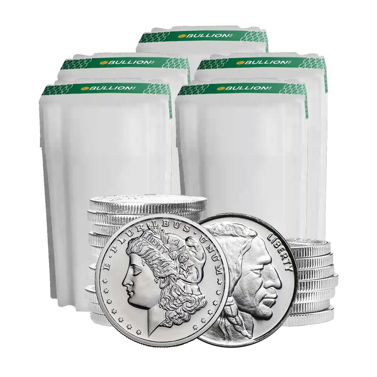 1 oz Silver Round - Random Design - Lot of 100 - Walmart.com