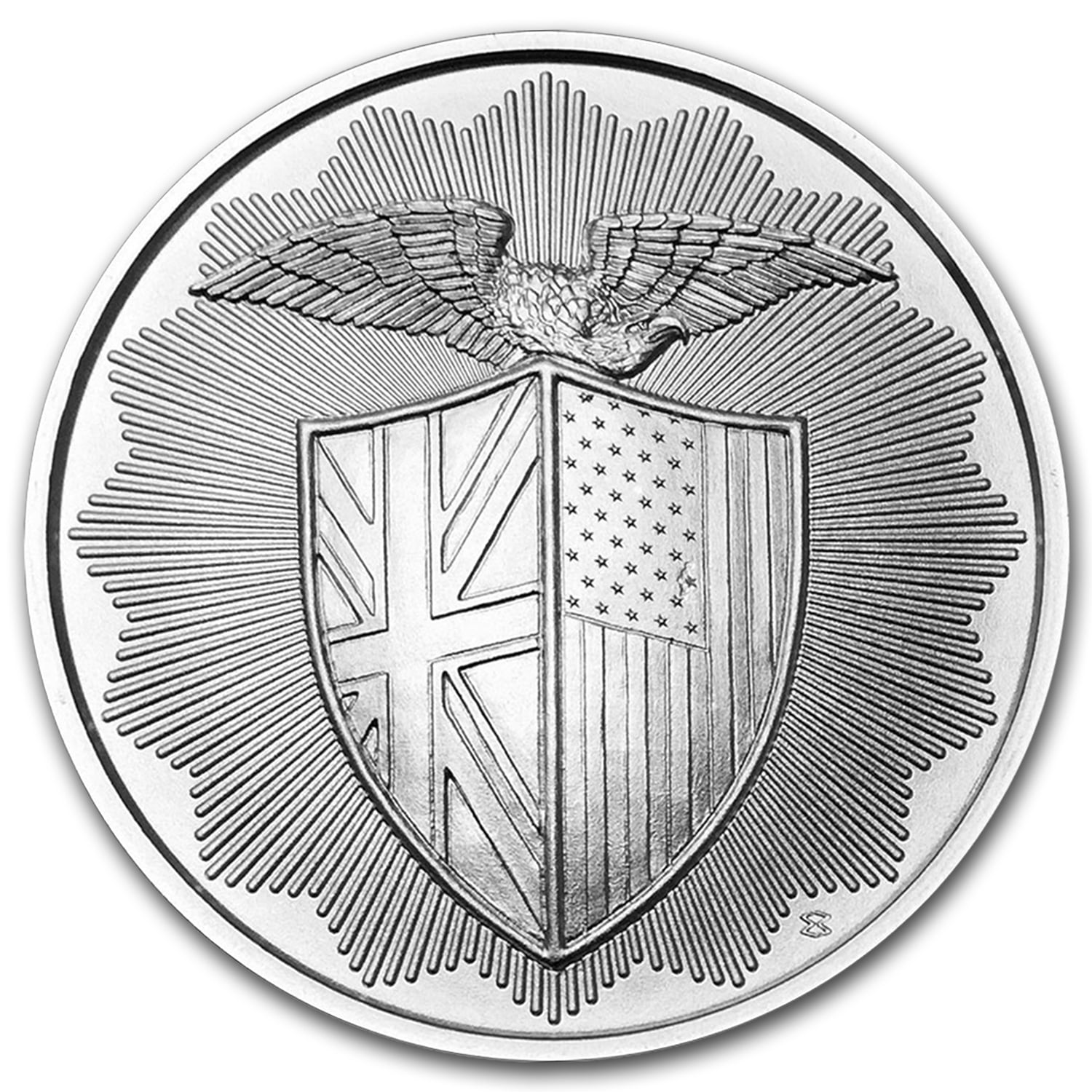 1 oz Silver Round - Royal Mint Refinery (RMR) - Walmart.com