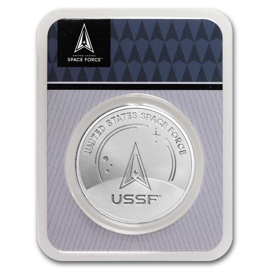 1 oz Silver Round - U.S. Space Force (In TEP) - Walmart.com