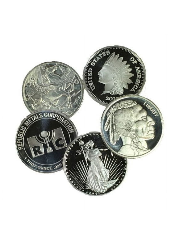 Silver Rounds in Silver Bullion - Walmart.com