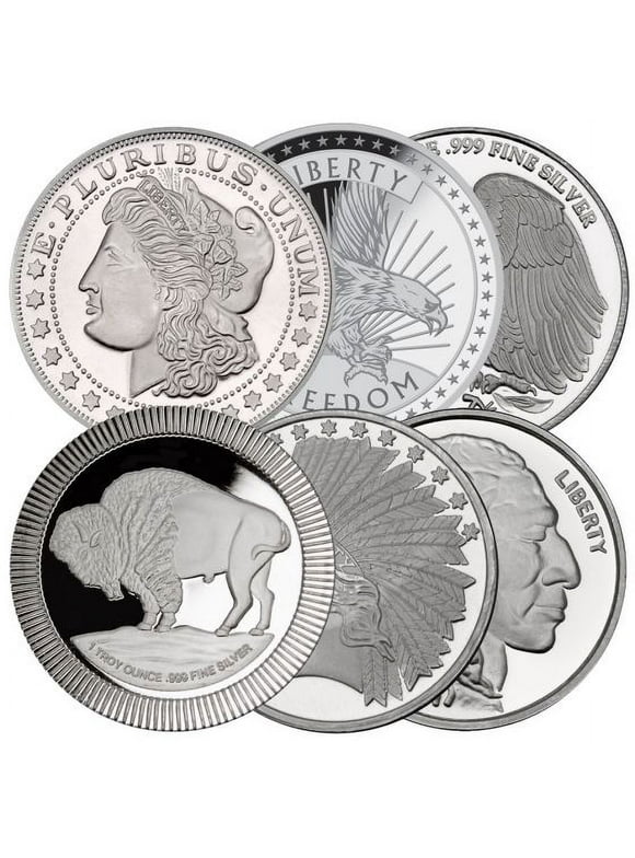 Silver Rounds in Silver Bullion - Walmart.com