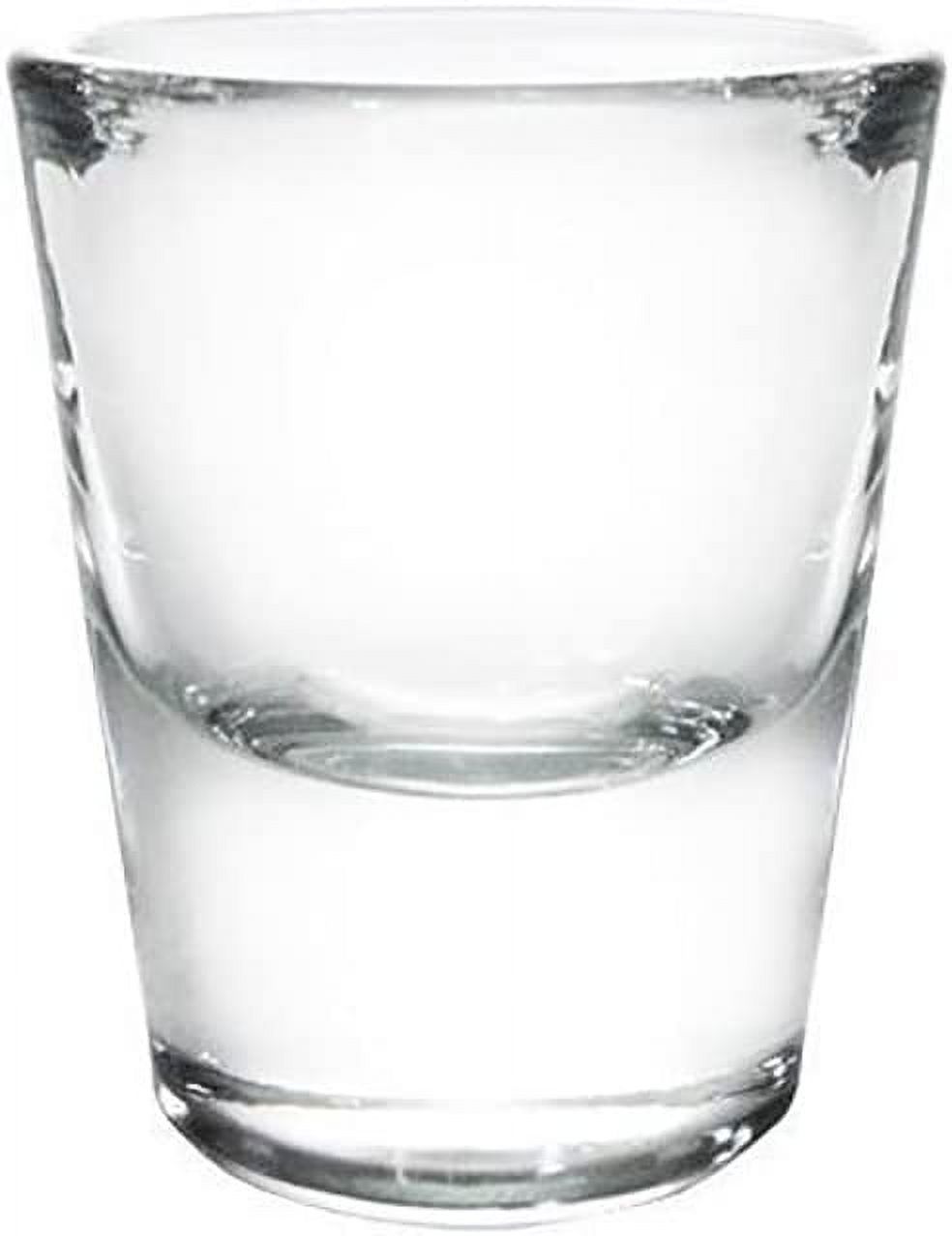 1 oz Thick Base Clear Shot Glass (Pack of 12) - Walmart.com