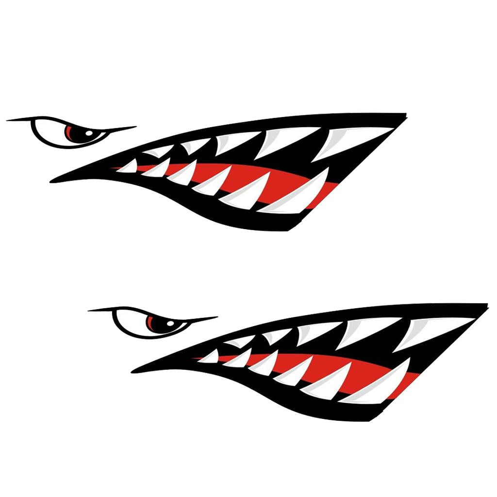 1 paar Large Reflective sticker for decals Fishing Boat Graphics for ...