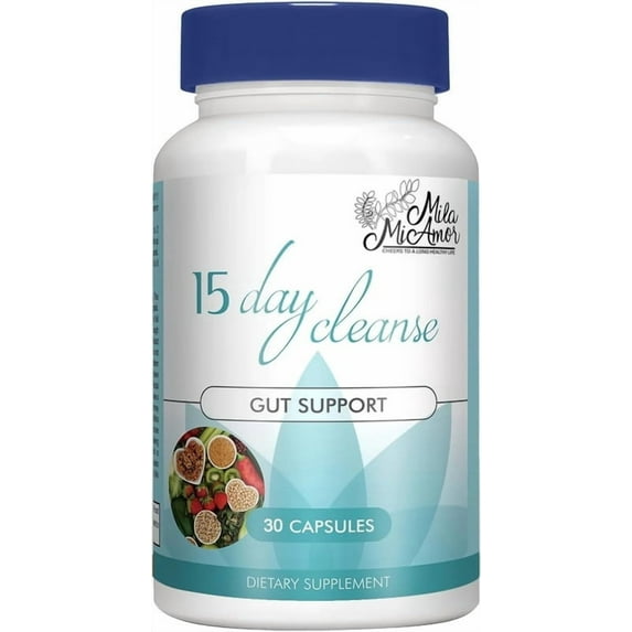 1 pack 15 Day Cleanse _ Gut and Colon Cleanse - 30 Count - Walmart.com