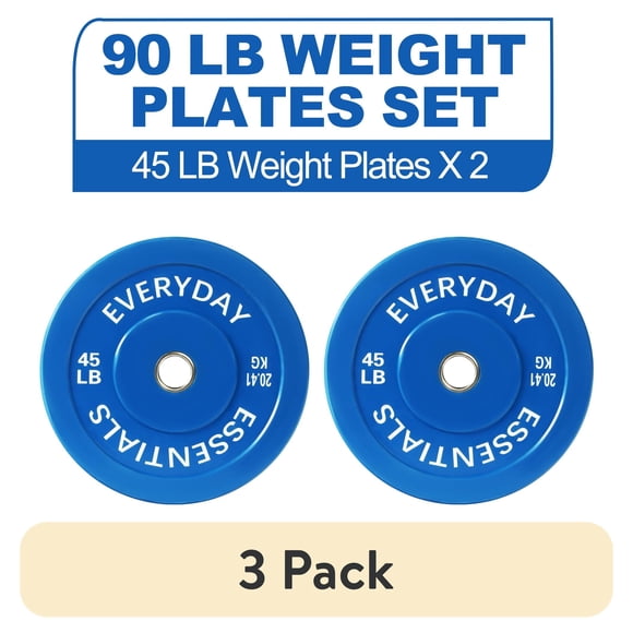 45 Lb Bumper Plates