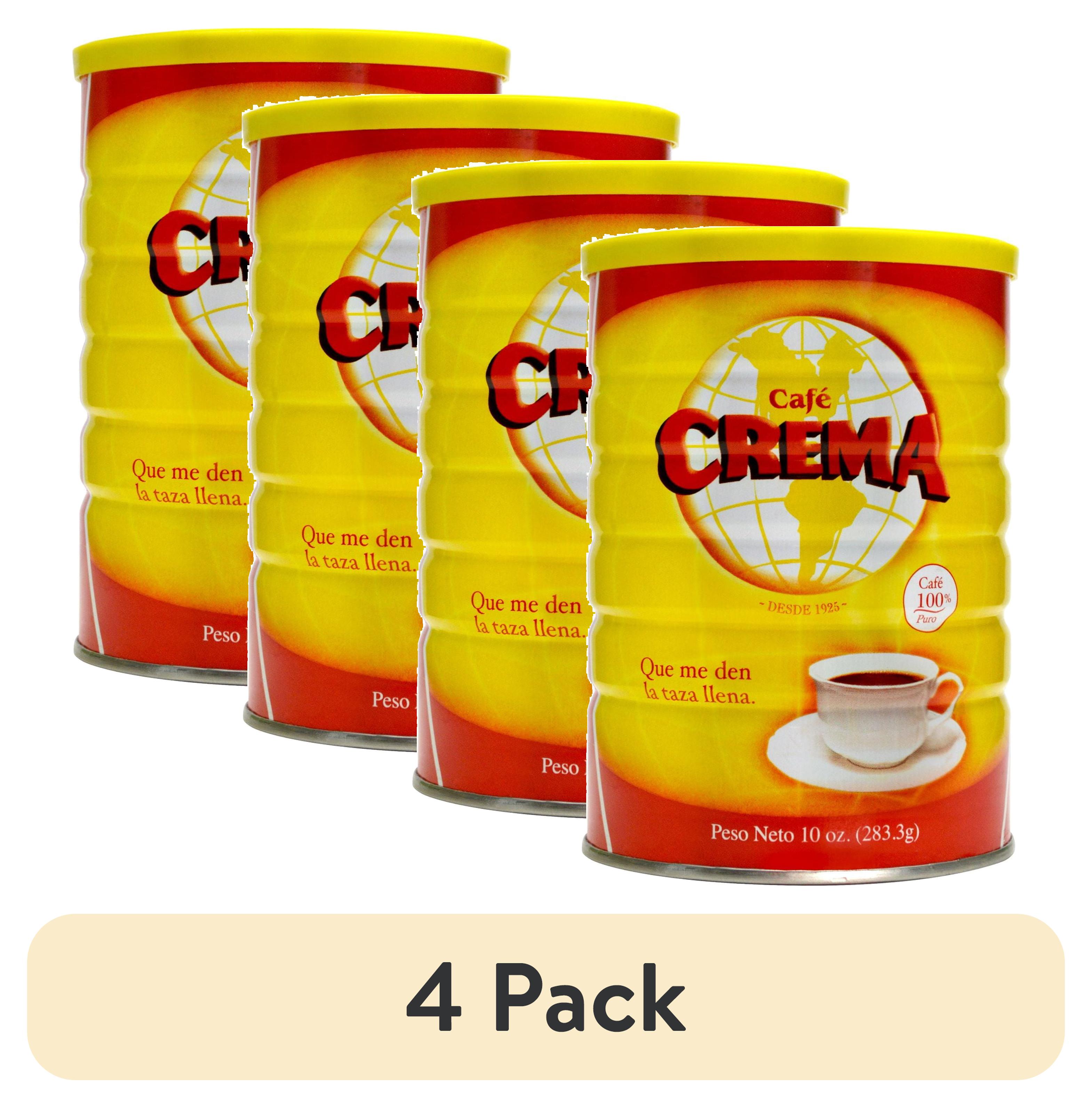 (4 pack) Crema Ground Coffee 10oz can - Walmart.com
