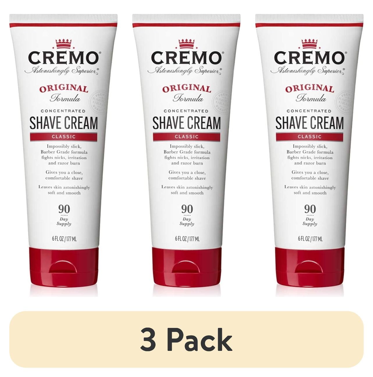 (1 pack) Cremo Barber Grade Original Astonishingly Superior Ultra-Slick ...