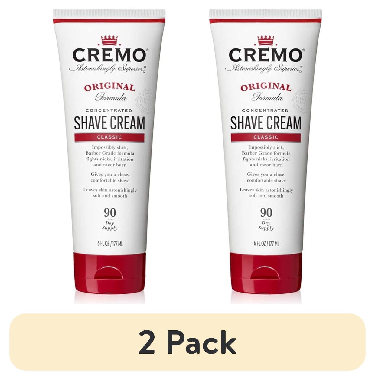 (1 pack) Cremo Barber Grade Original Astonishingly Superior Ultra-Slick ...