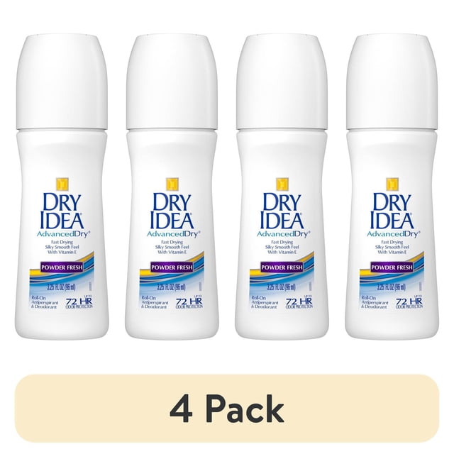 (1 pack) Dry Idea Antiperspirant Deodorant Roll-On Fresh Linen, 3.25 fl ...