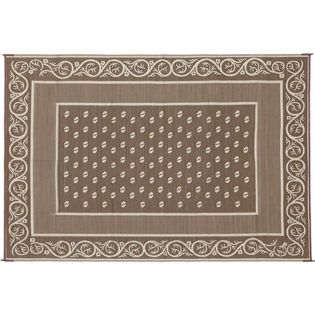 Faulkner 48703 Large Reversible RV Outdoor Patio Mat for Camping ...