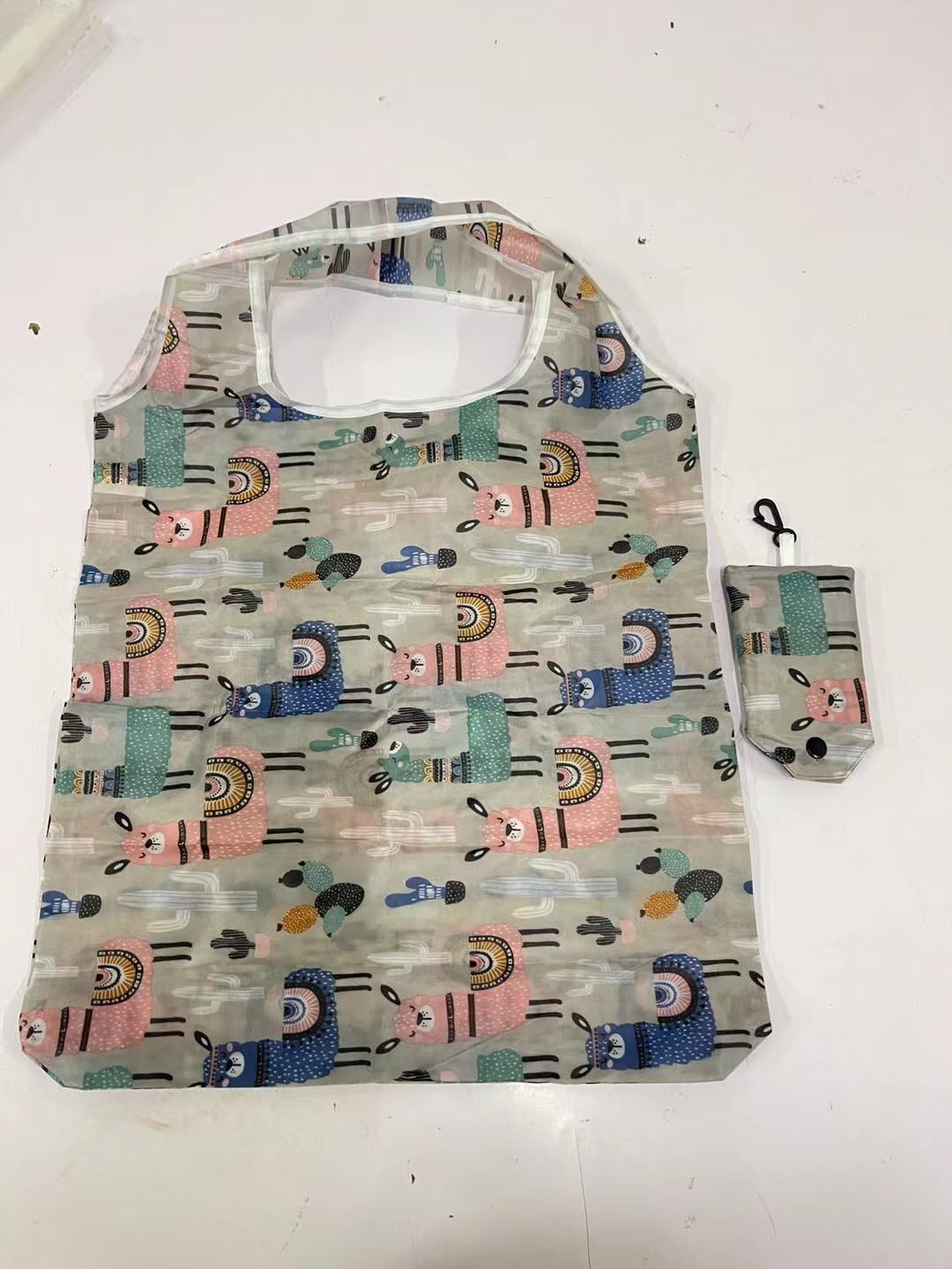 1 pack Foldable Shopping Bag Creative Portable Grocery Shopping Bag ...