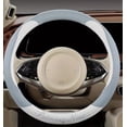 1 pack - New cartoon car steering wheel cover, breathable, comfortable ...
