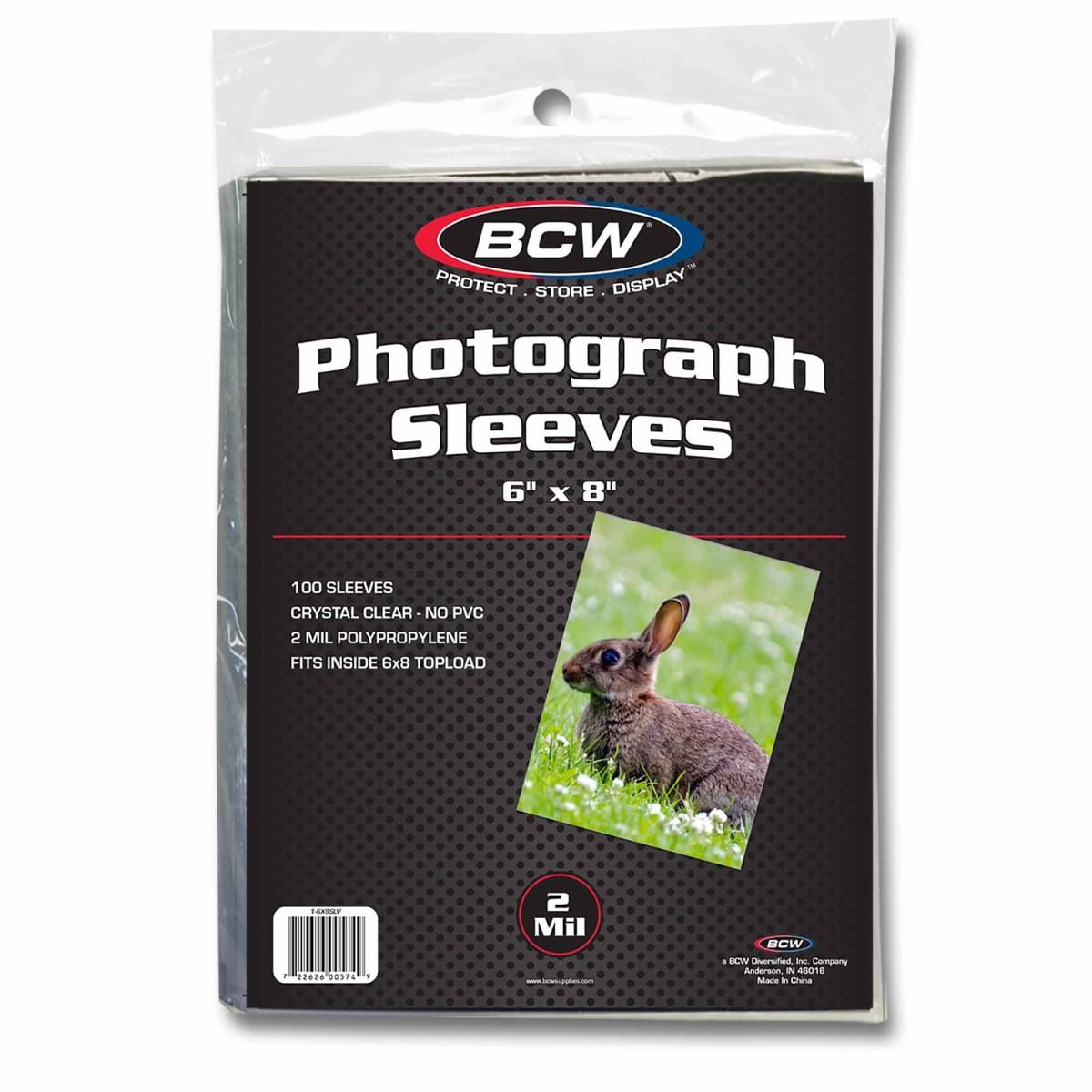 1 pack of 100 BCW 6" x 8" Photo Sleeves - Walmart.com