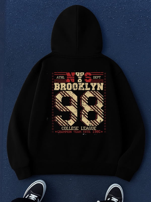 1 pack sweatshirt hoodies for men long sleeve black hoodies for autumn ...