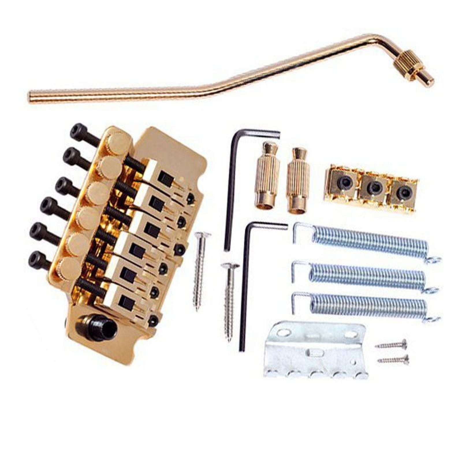 1 package Gold Guitar Tremolo Bridge Parts System Alloy+copper+steel ...