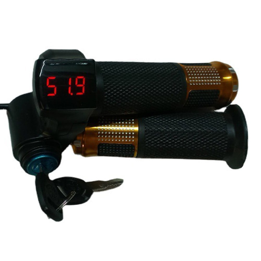 1 pair Electric vehicle handlebars with digital display speed control ...