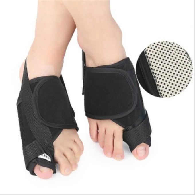 1 pair Foot Thumb Toe Posture Corrector Belt Tourmaline Foot Separate ...