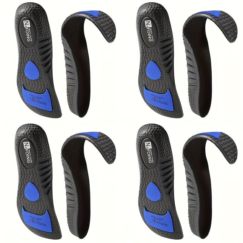 1 pair of high elastic arch support running shoe insoles - durable EVA ...