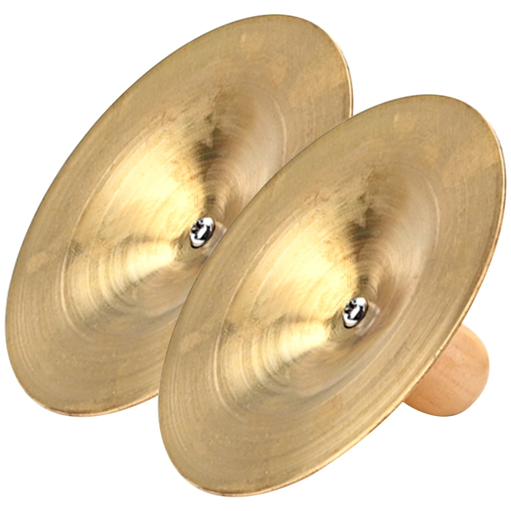 1 pair of Finger Cymbals Metal Hand Cymbals Belly Dancing Cymbals ...