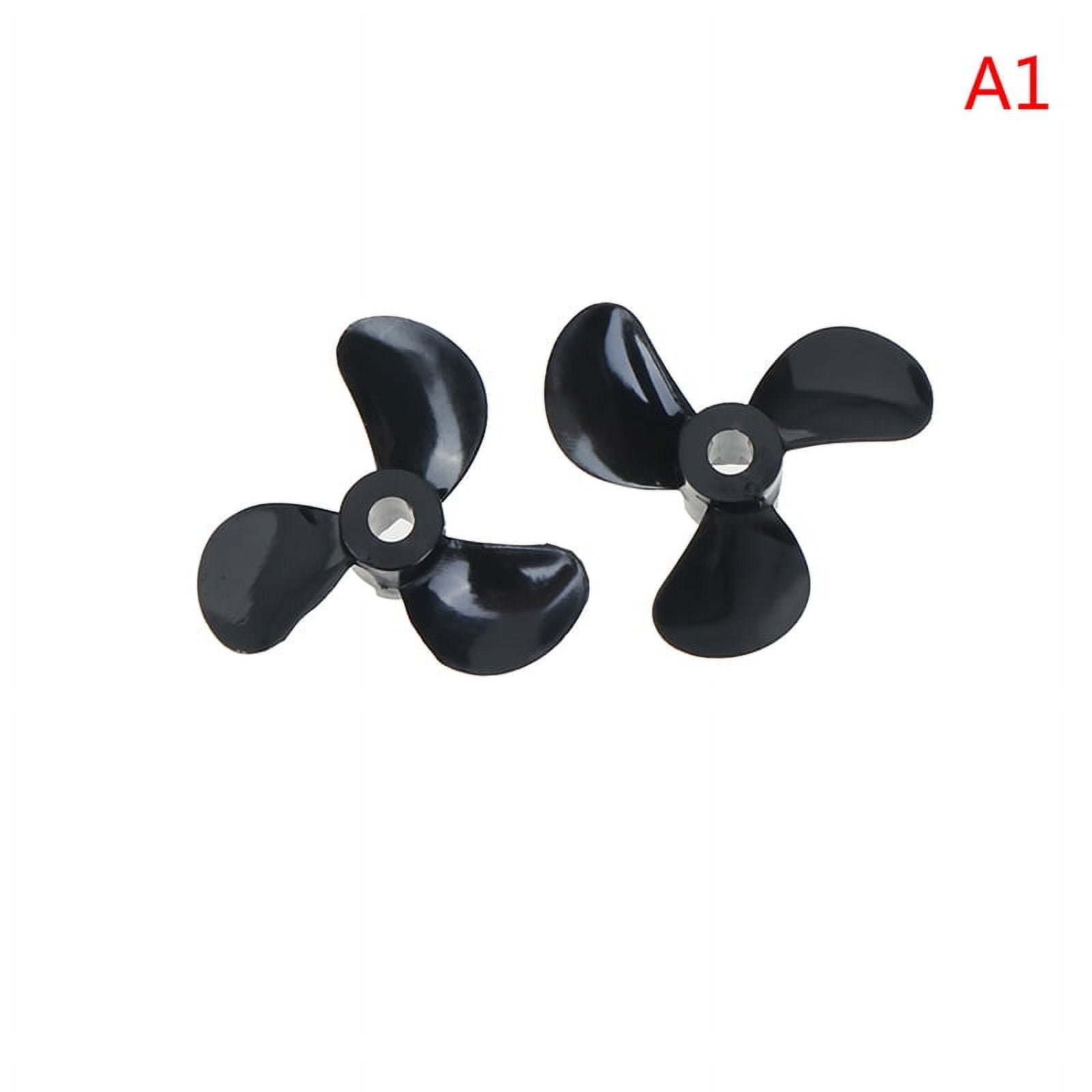 1 pairs Rc boat blades paddle 3 blades nylon boat propeller positive ...