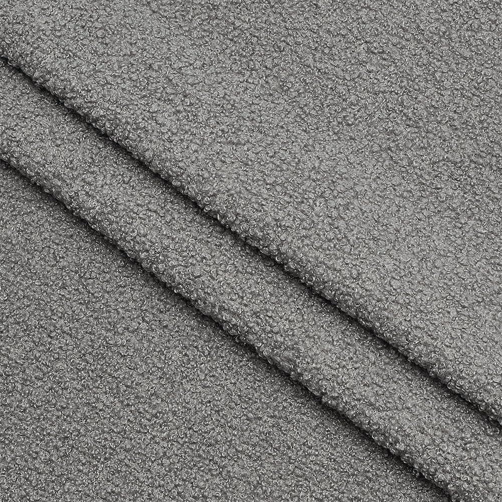 1 pc 1 Yards Teddy Bears Fabric with Little Curls 63inches Wide Gray ...