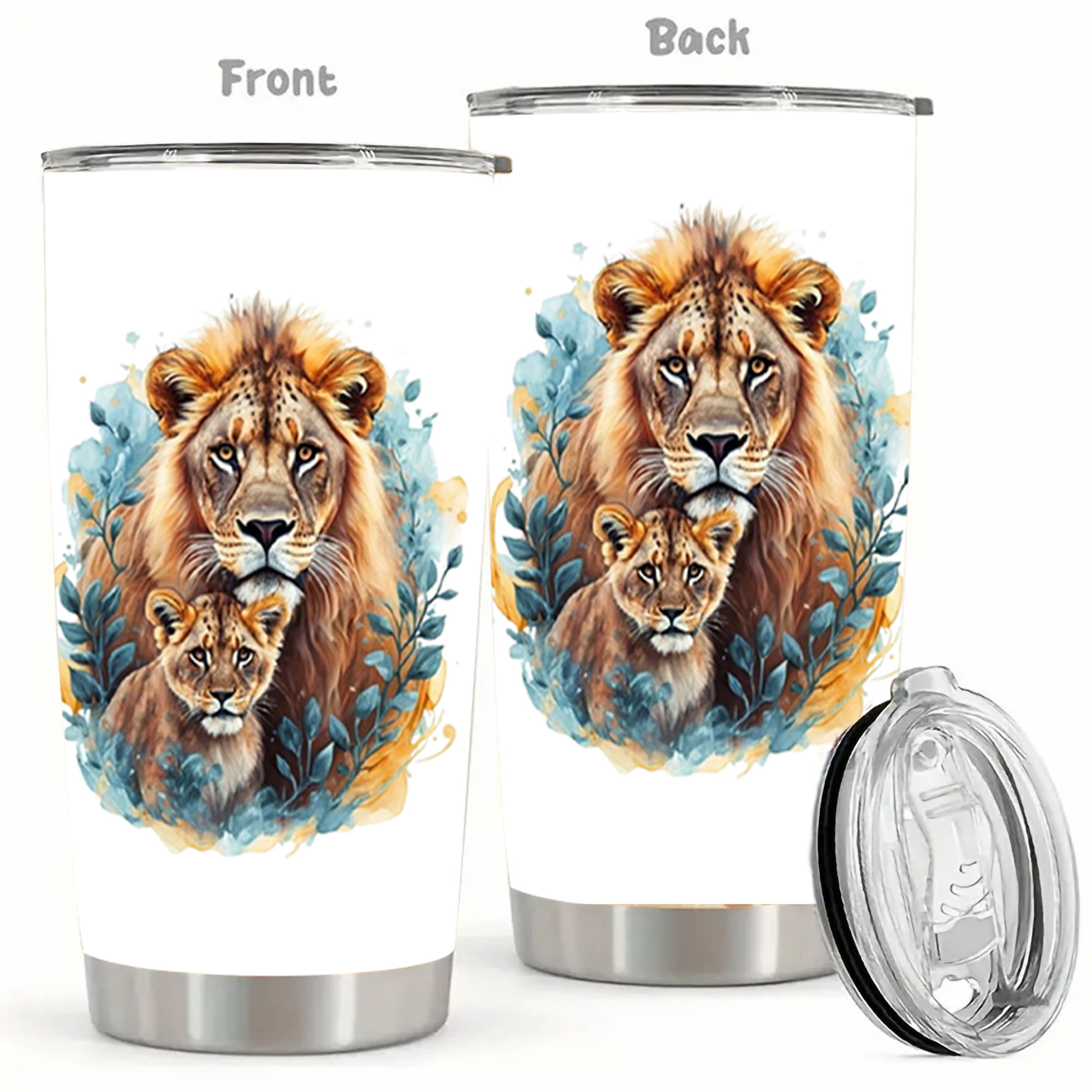 1 pc 20oz Double Layered Stainless Steel Thermoses with Leak Proof ...