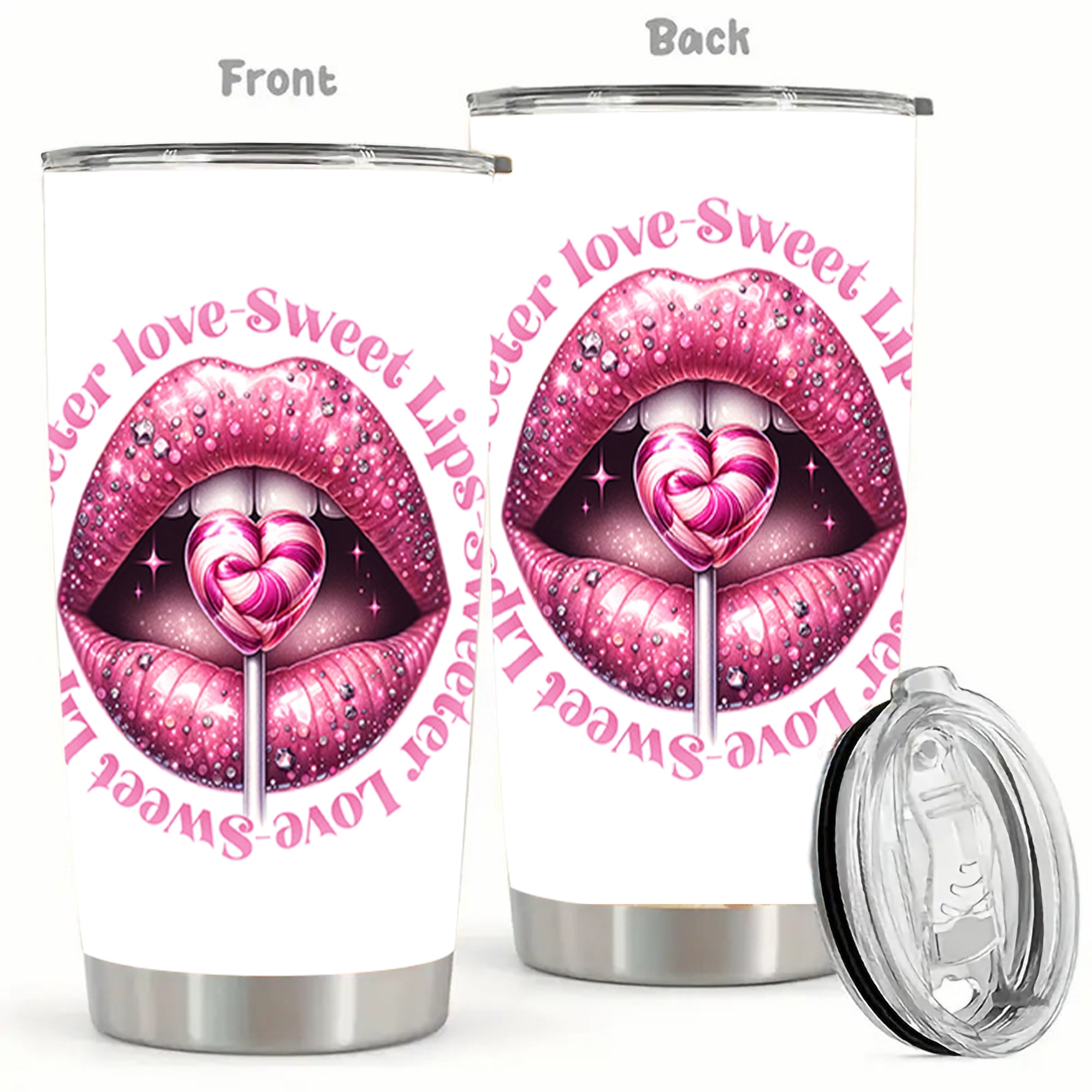 1 pc 20oz Protable Water Botter 3D Printed Thermoses for Holiday Gifts ...