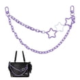 1 pc 3Pcs Acrylic Cable Chain Double Layer Bag Decorative Chains with ...