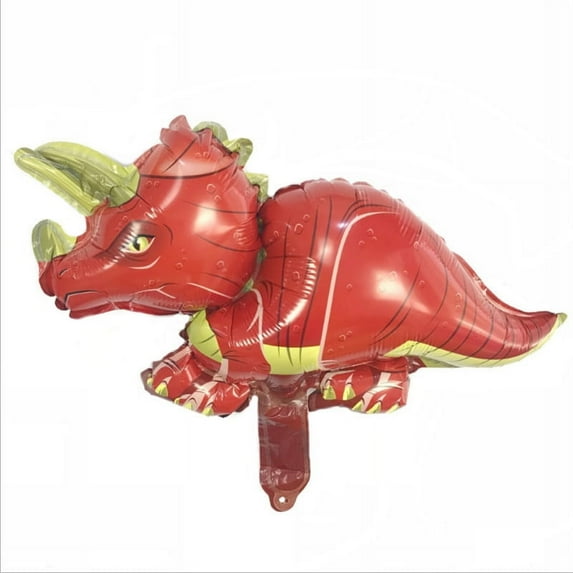 1 pc 4D Walking Dinosaur Foil Balloon Boy Animal Children Dinosaur Birthday Forest Party ...