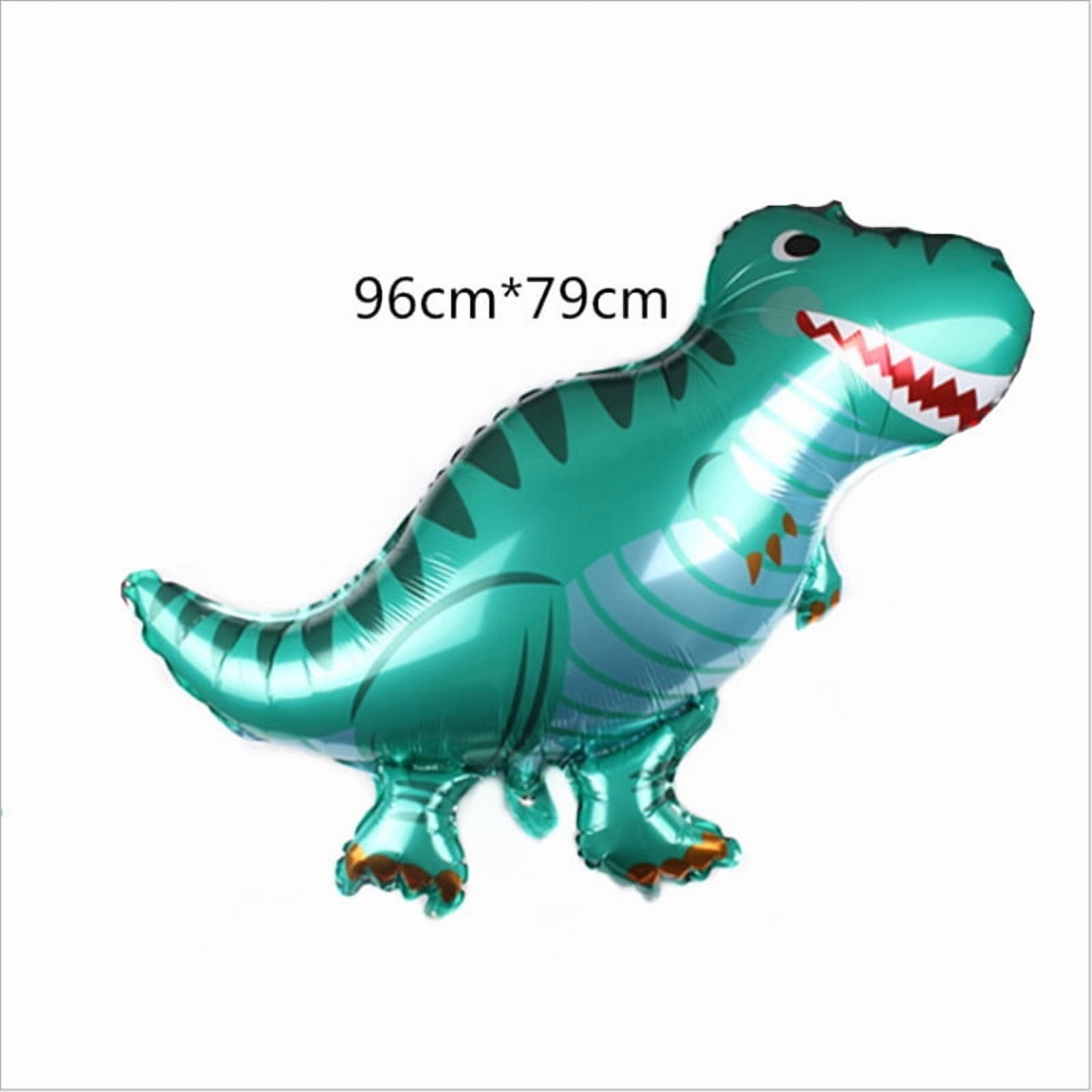 1 pc 4D Walking Dinosaur Foil Balloon Boy Animal Children Dinosaur Birthday Forest Party ...